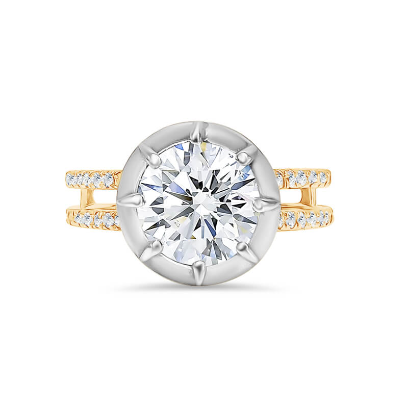 Button Back Ring | Deltora Diamonds AU